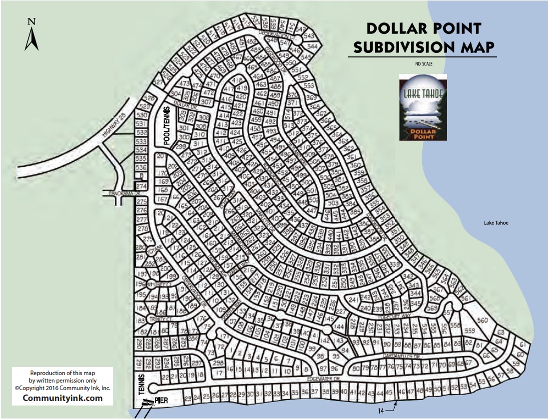 Map – Dollar Point Association